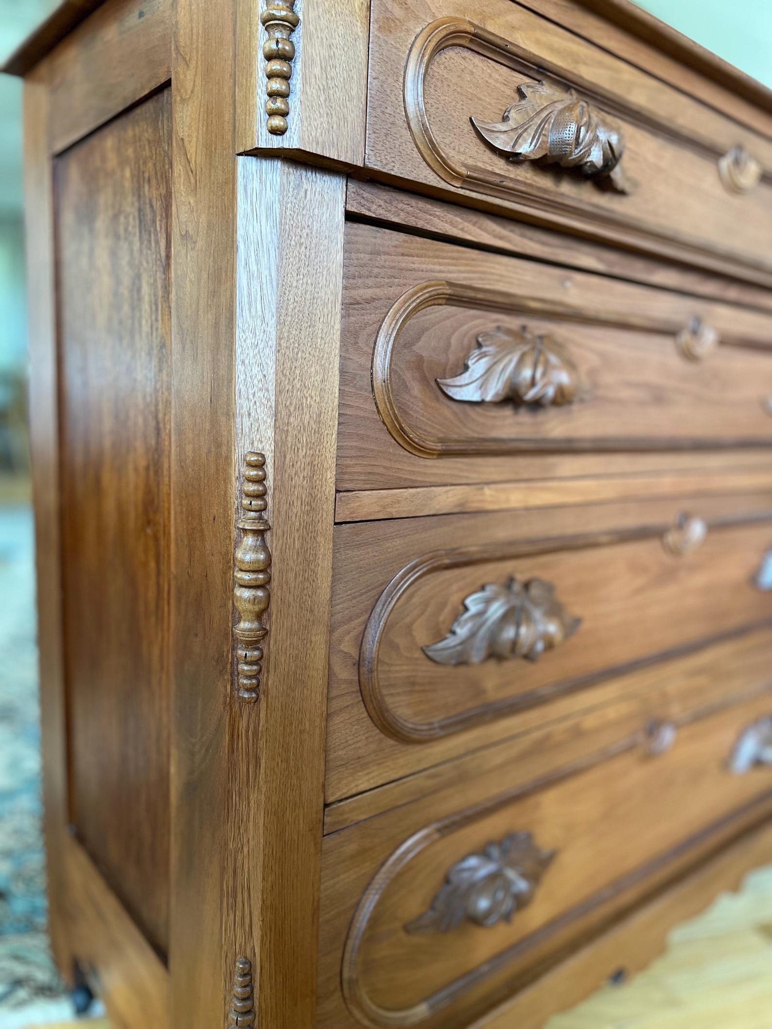 SOLD OUT! Do Not Purchase /antique Carved Eastlake Chest of Drawers ...