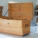LARGE Antique German Immigrant Trunk / RARE 1800s European Antique ...