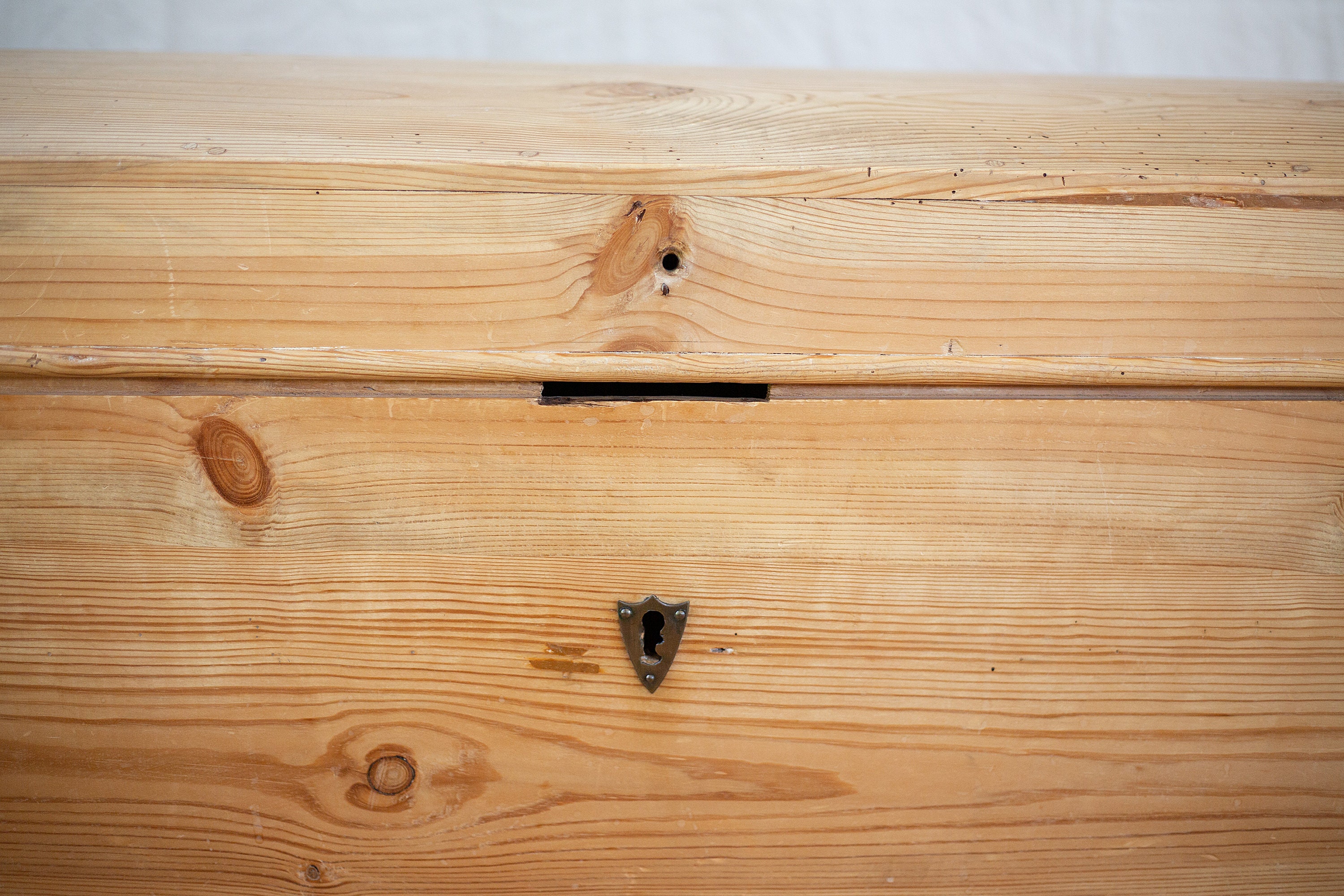 LARGE Antique German Immigrant Trunk / RARE 1800s European Antique ...