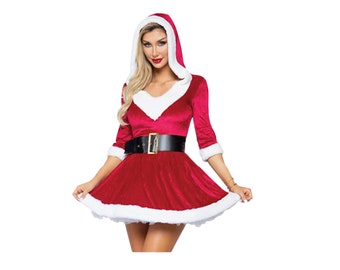 Mrs. Santa Claus Costume - Etsy