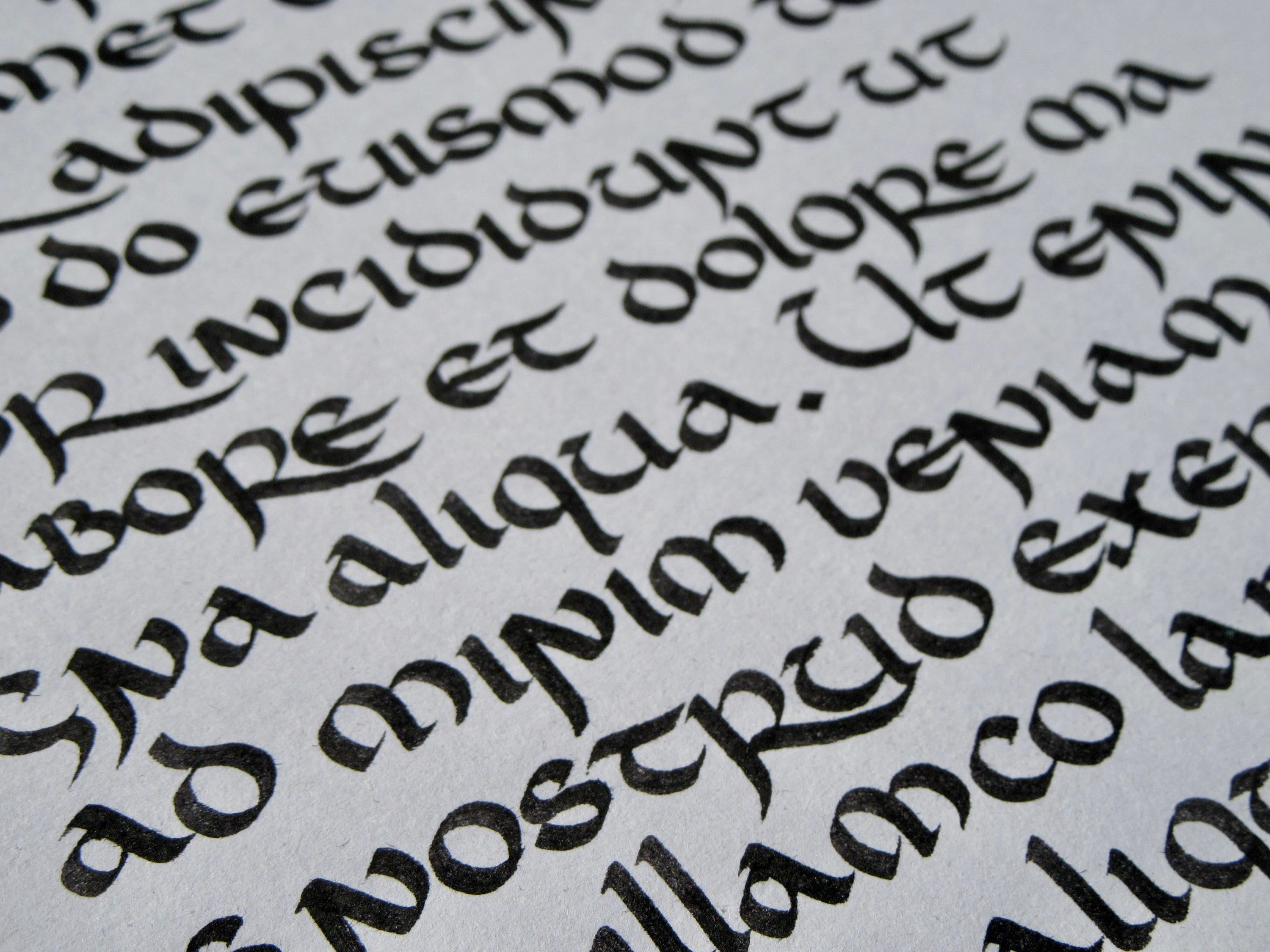 Custom Handwritten Medieval Calligraphy Letter-writing Service - Etsy