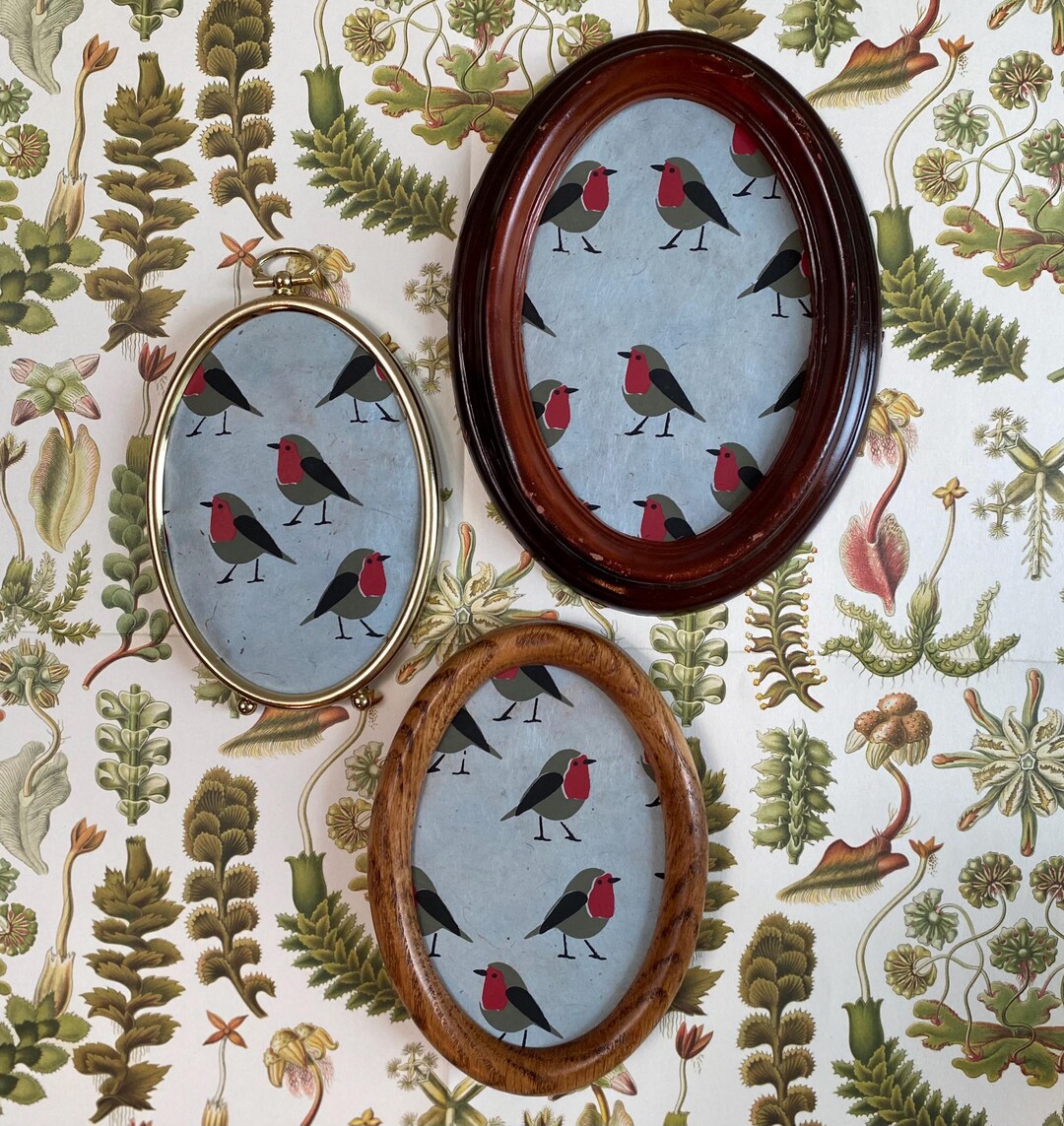 Oval Small Frame Vintage to Customize With Your Hand Made Craft 3 X 5 ...