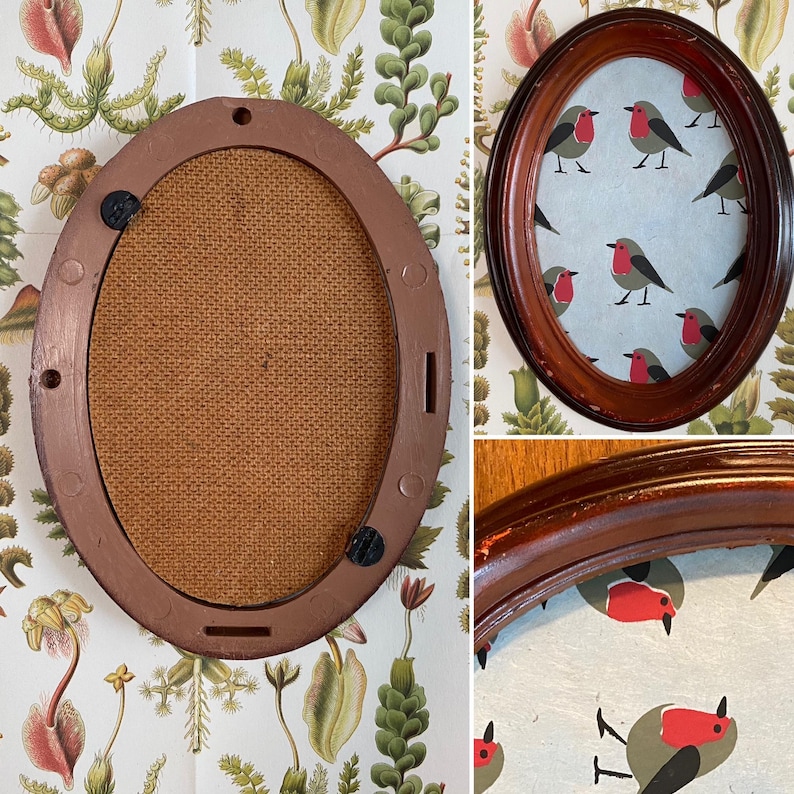 Oval Small Frame Vintage to Customize With Your Hand Made Craft 3 X 5 ...