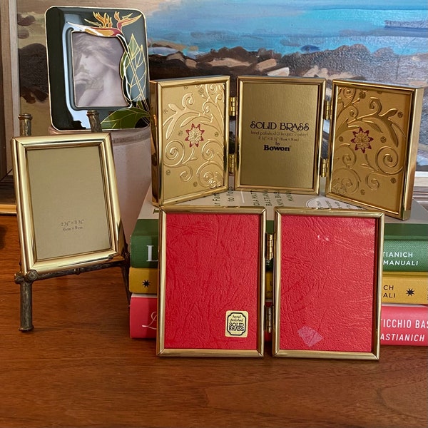 Brass Picture Frame - Etsy