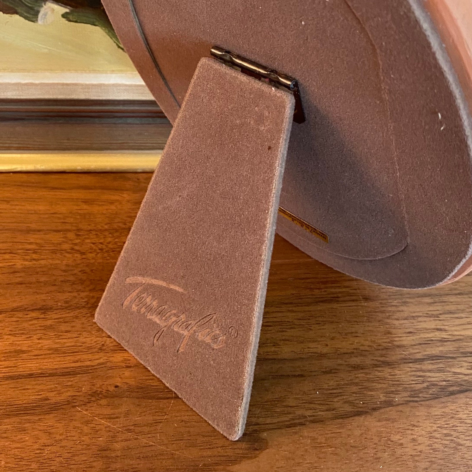 Ornate Oval Picture Frame, Photo 4 X 6, Peach, Terra Cotta Pottery ...