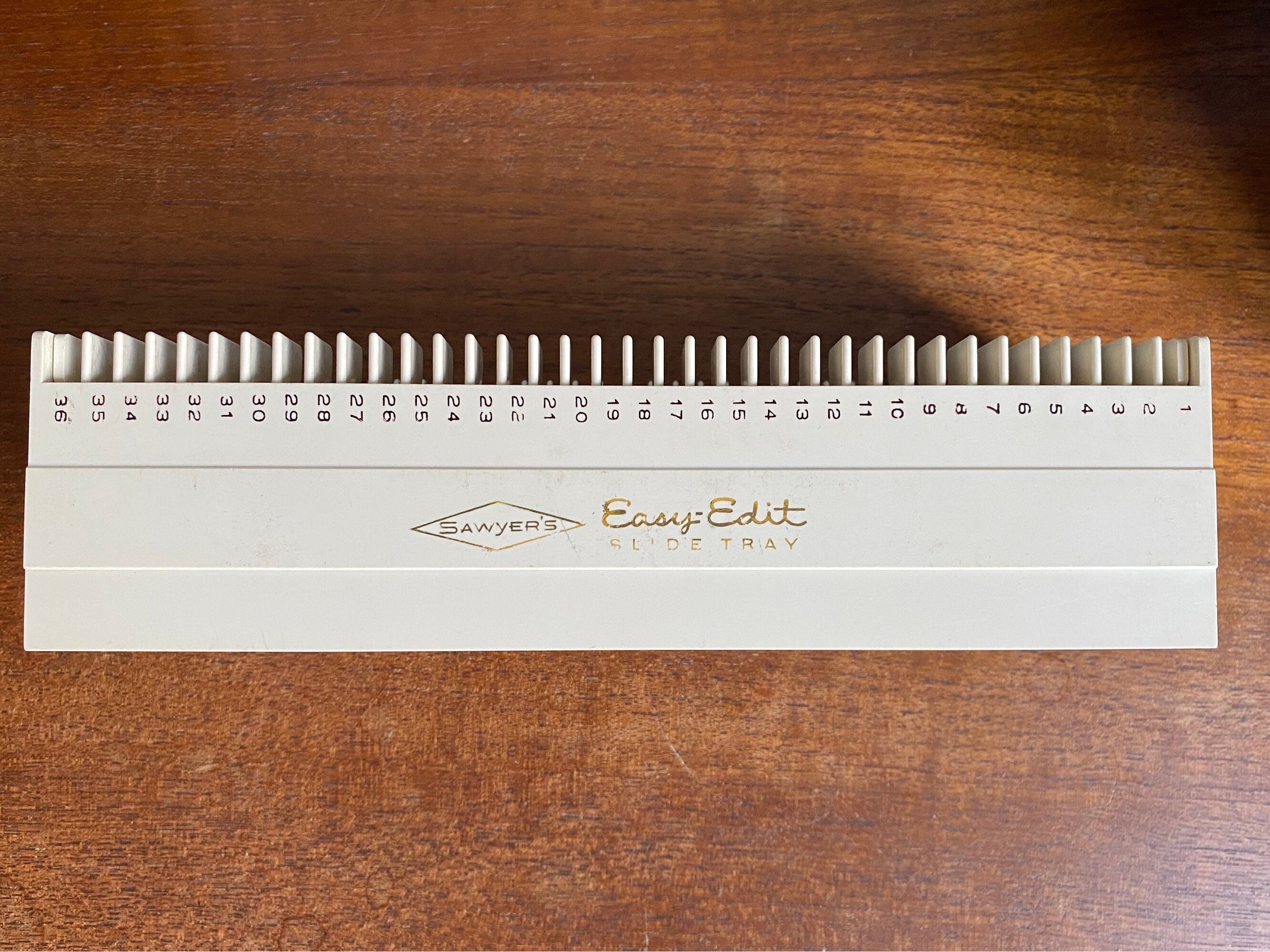 Sawyers Easy Edit Slide Tray for Vintage Projector GAF 35 Mm Slide ...