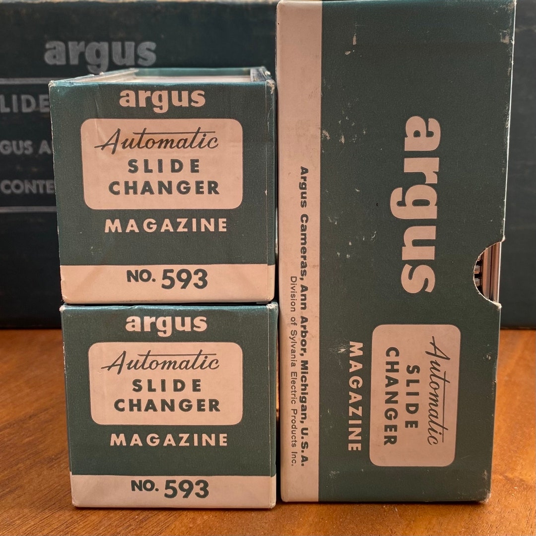 Argus Slide Tray for Vintage Projector 35 Mm Slide Rectangle Number 593 ...