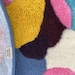 Handmade Colorful Circle Rug: Modern Tufted Cotton-acrylic Area Rug - Etsy