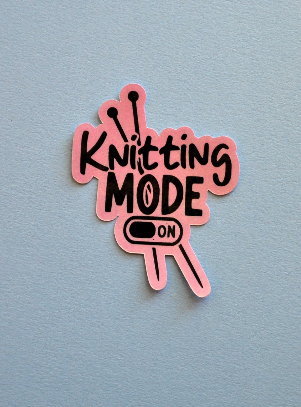 Waterproof Knitting Stickers. Knitting Stickers. Yarn Lover Stickers ...