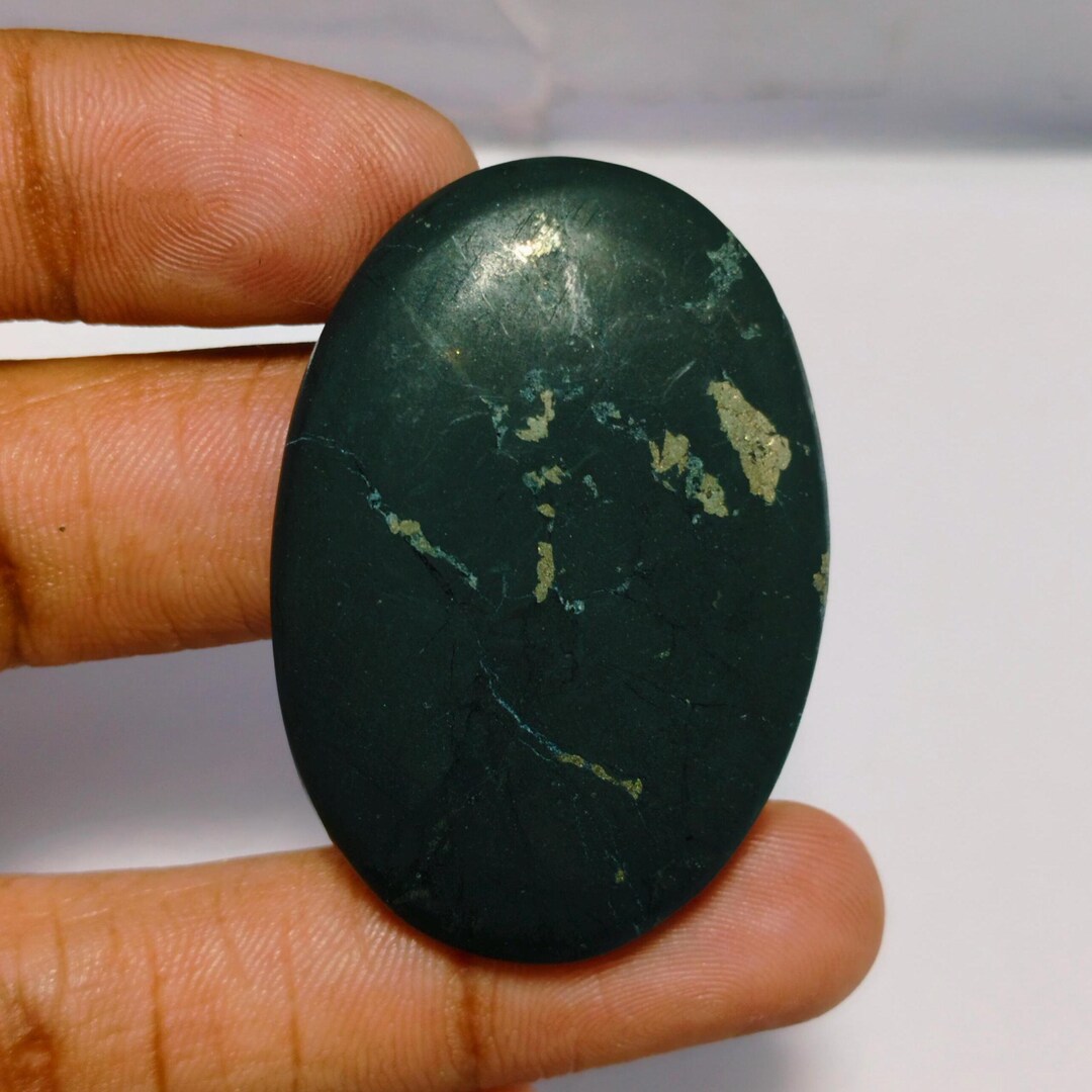 Shungite Pendant Gemstone,top Quality Pyrite Shungite Handmade Cabochon ...