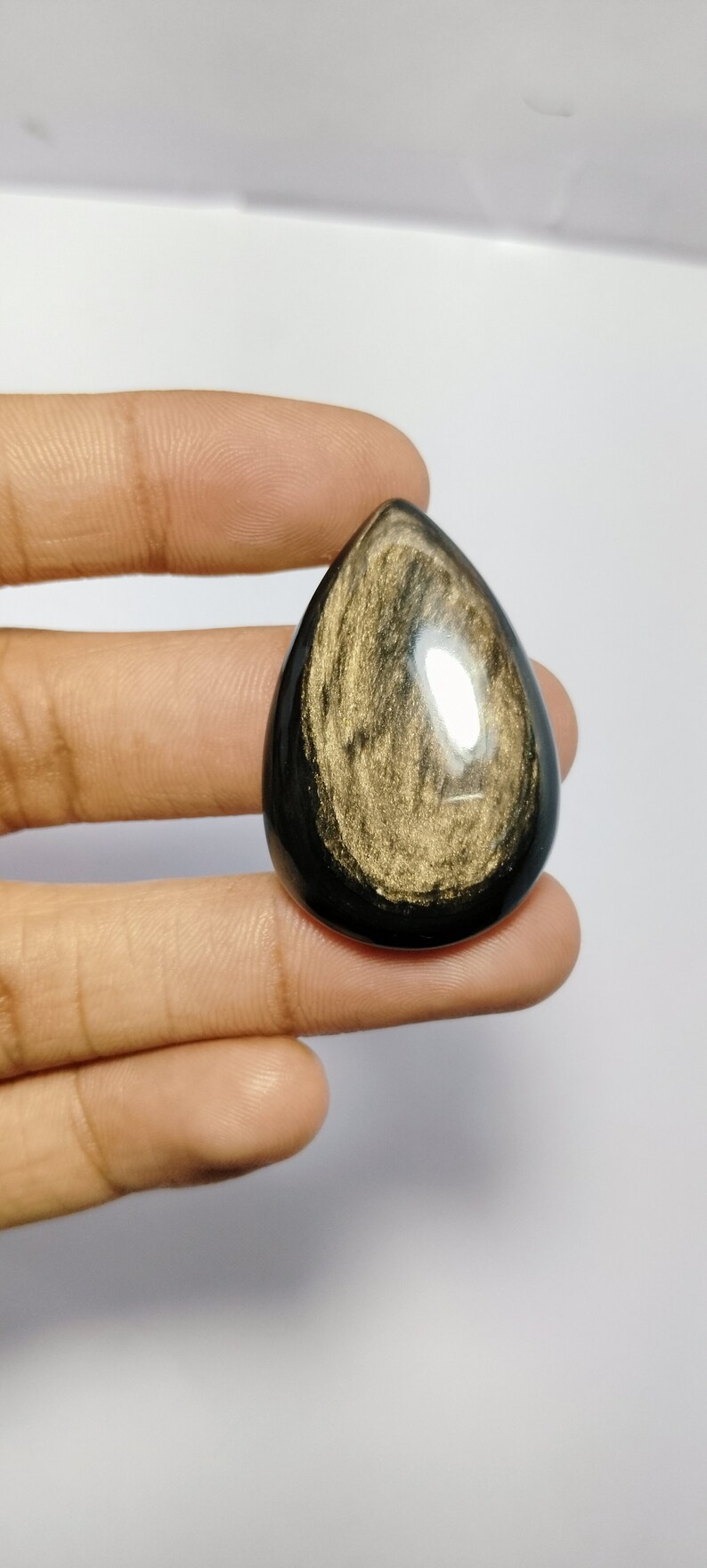 Fire Sheen Rainbow Obsidian Gemstone,gorgeous Quality Fire Sheen ...