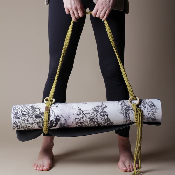 Yoga Mat Holder - Etsy