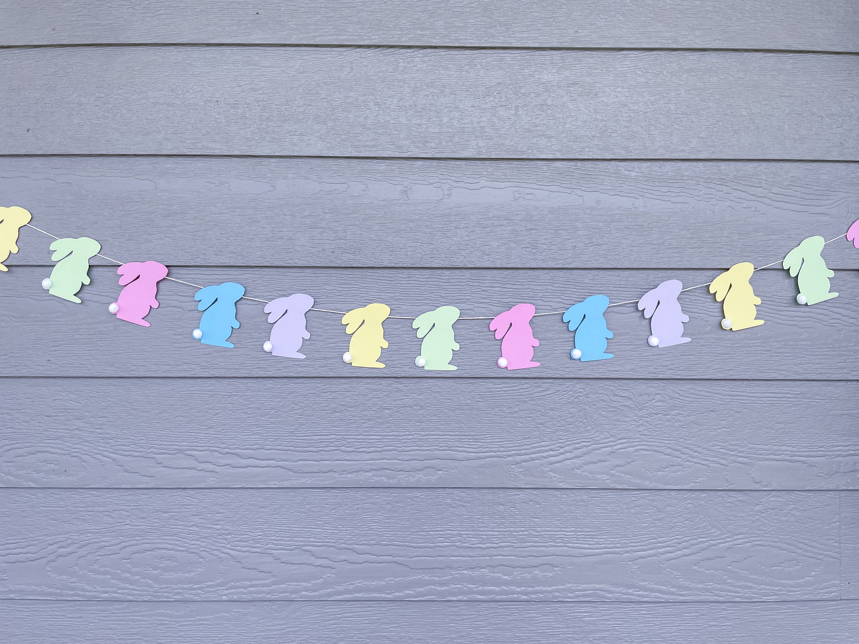 Bunny Garland | Bunny Carrot Garland | Spring Garland | Custom Garland ...