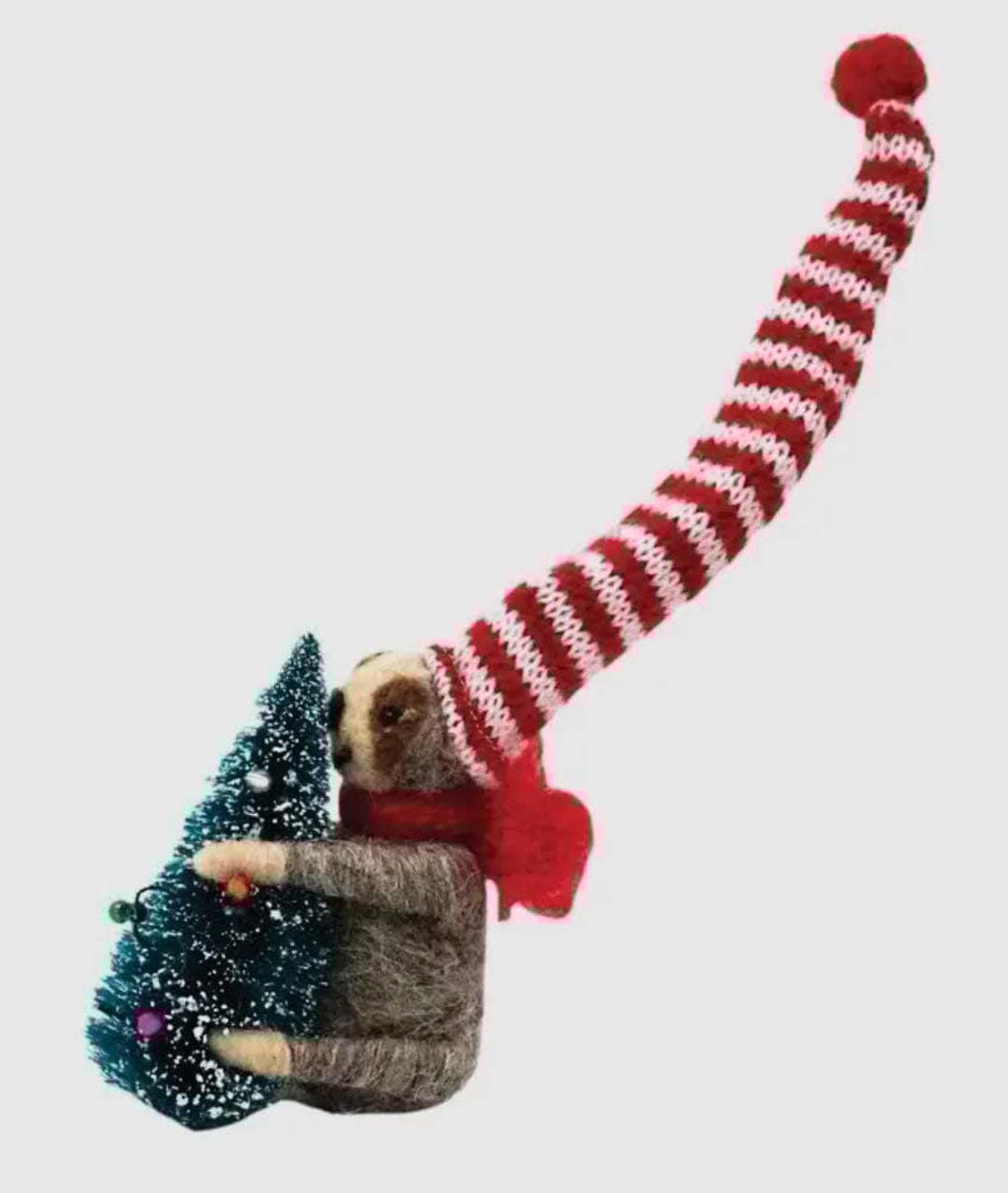Felt Sloth Critter Ornaments - Etsy