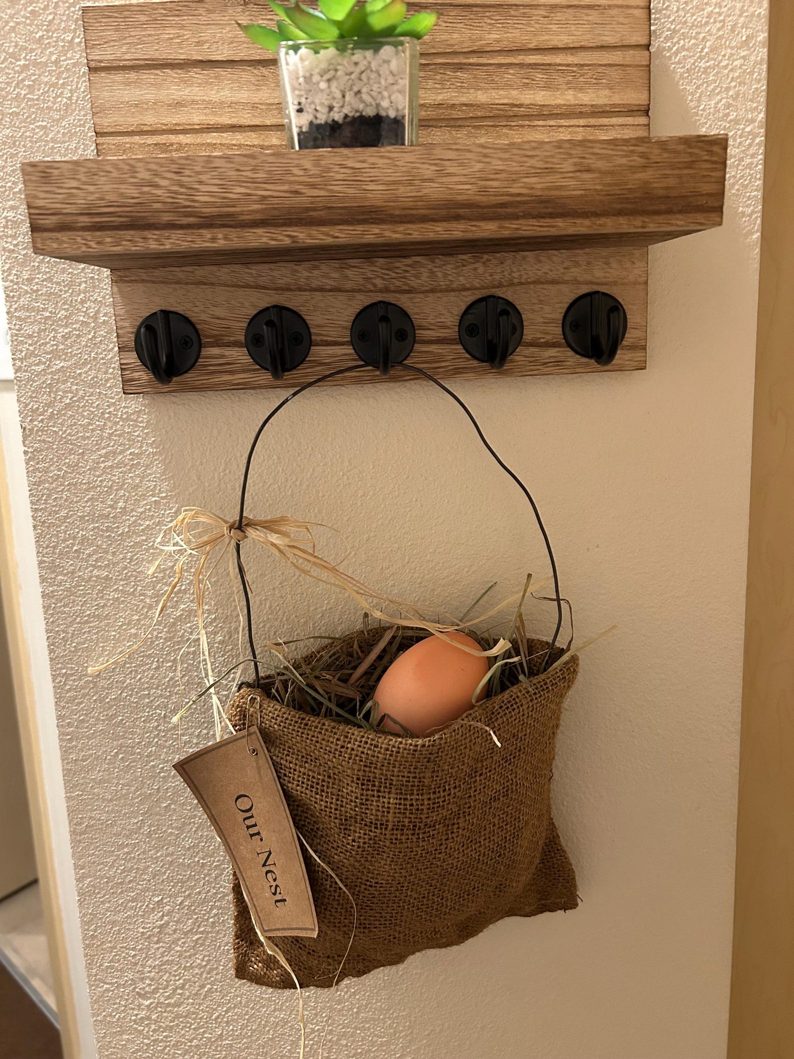 Our Nest Hanging Sign - Etsy