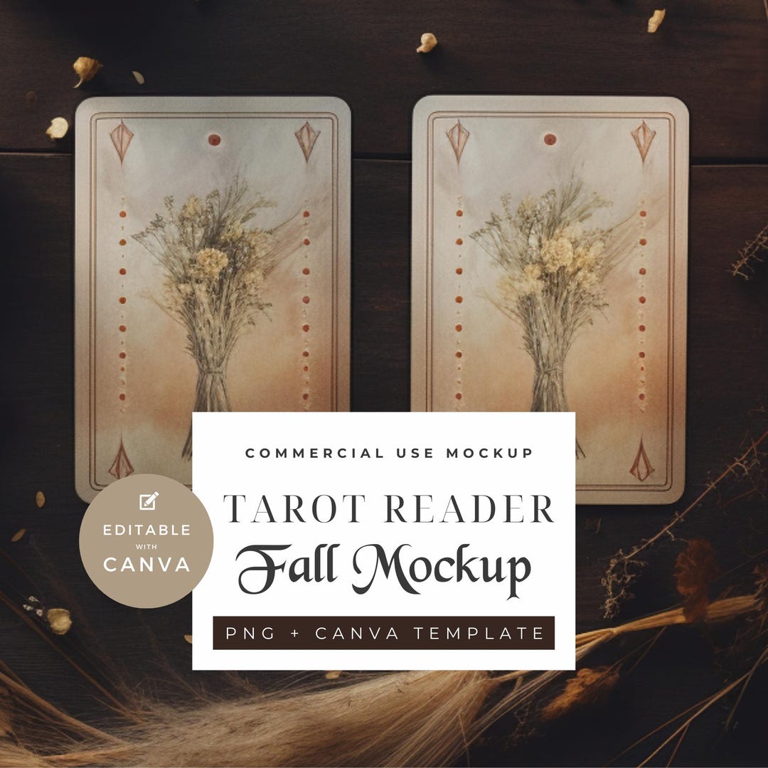 1 - Tarot Card Mockup | Reader Tarot Card PNG | Tarot Deck PNG | Tarot ...