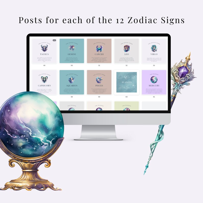 Instagram Post Templates, Tarot Reader and Astrology Enthusiast , Tarot ...