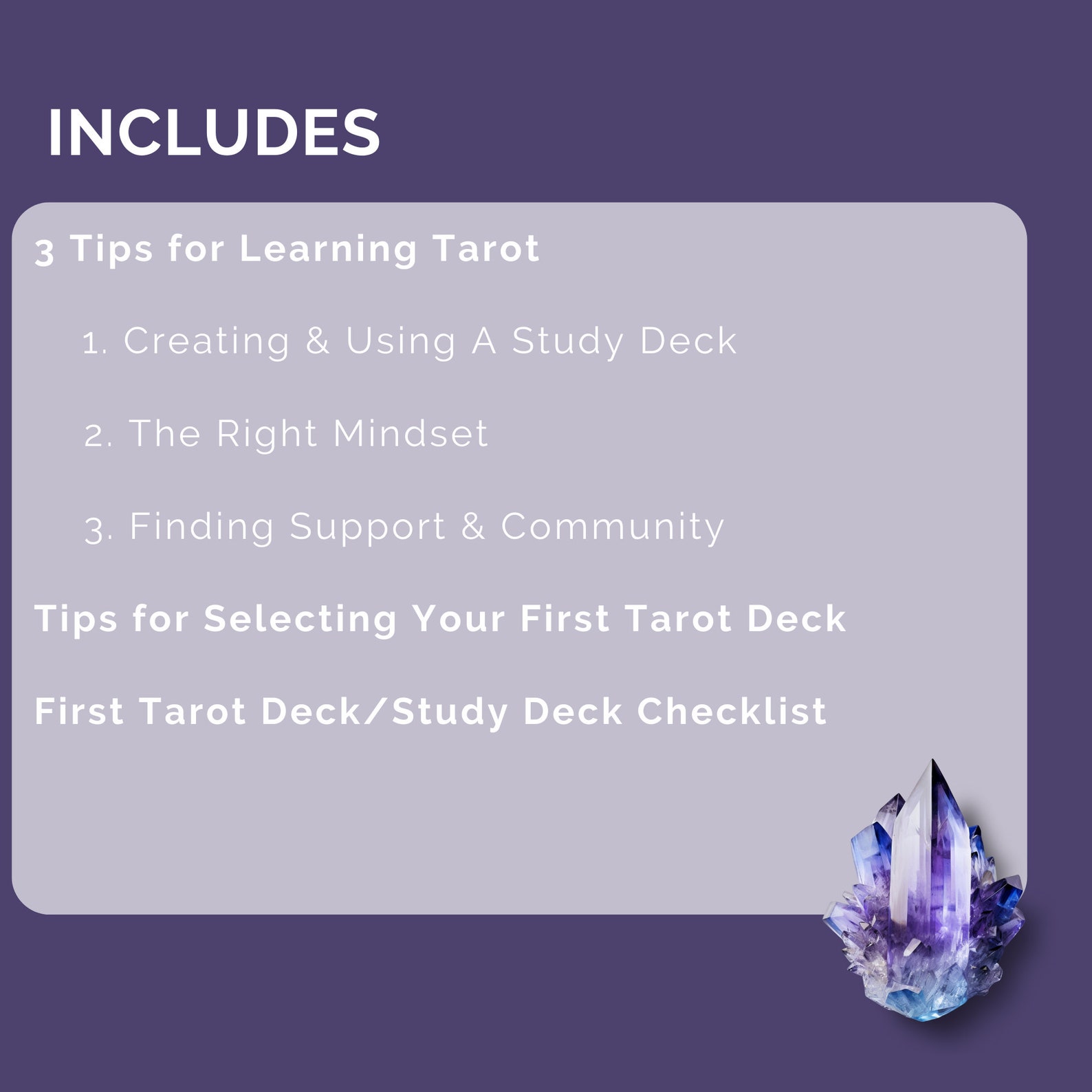 Printable Tarot E Book Printable Tarot Notes Learn to Read Tarot Cards ...