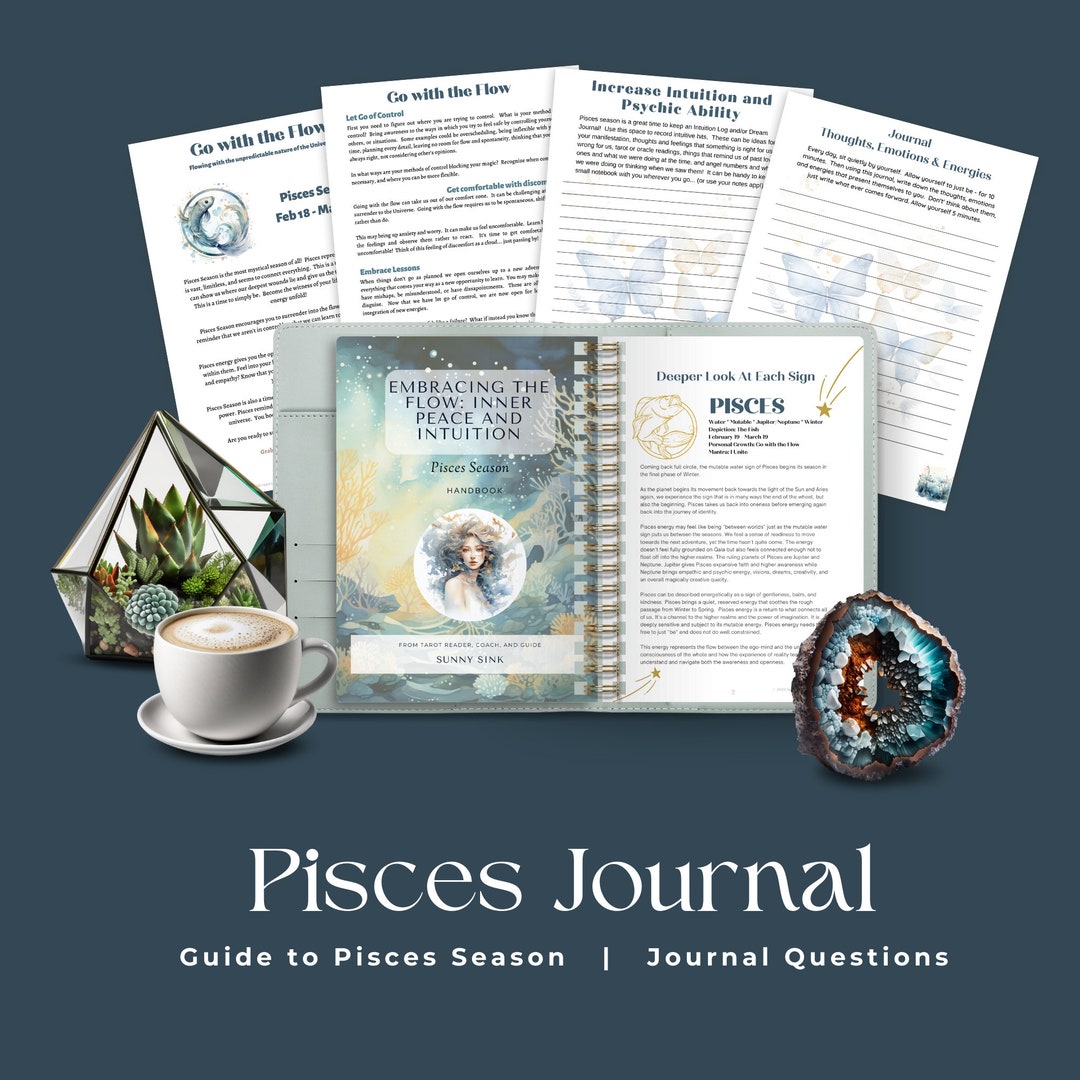 Pisces Season Journal and Guide | Dreams | Zodiac Sign Pisces | Pisces ...