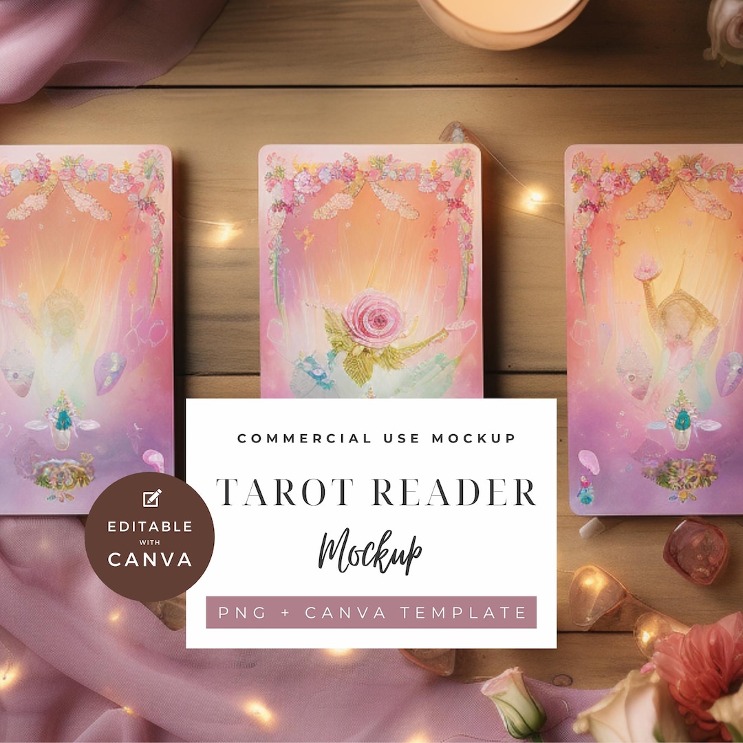 1 - Tarot Card Mockup | Reader Tarot Card PNG | Tarot Deck PNG | Tarot ...