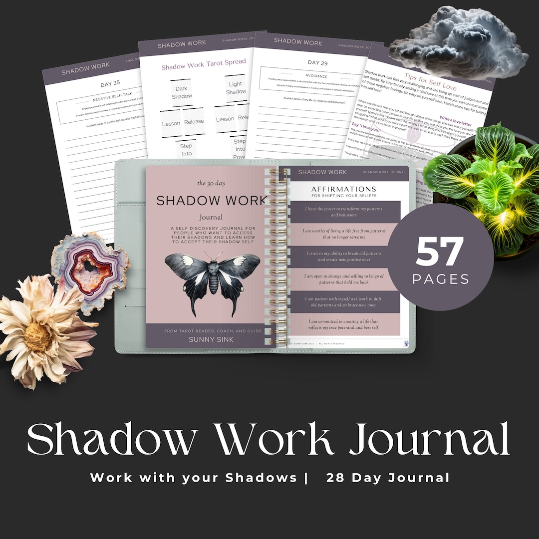 30-day Shadow Work Journal: Self-discovery Prompts (printable PDF ...