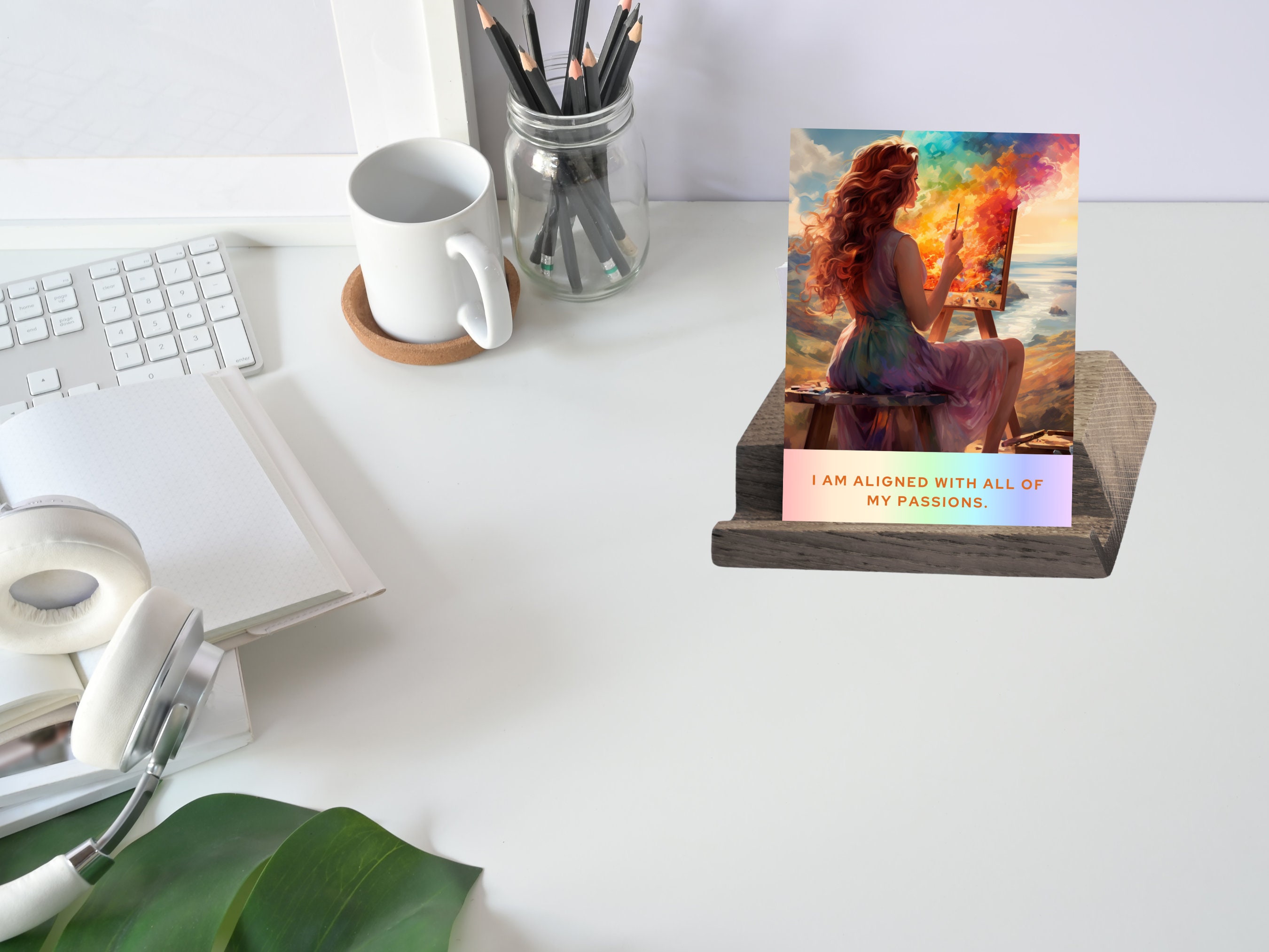 Positive Affirmation Cards | Positive Affirmations, Rainbow Art Cards ...