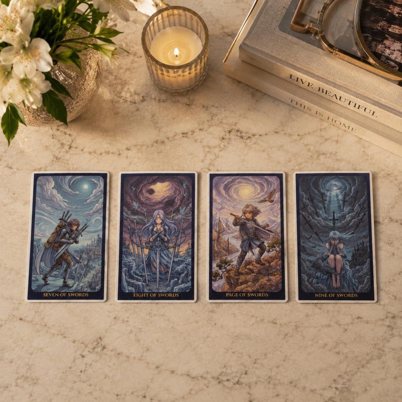 Arikyo Tarot Deck – Anime Style Cards, Limited Edition Tarot Reading ...