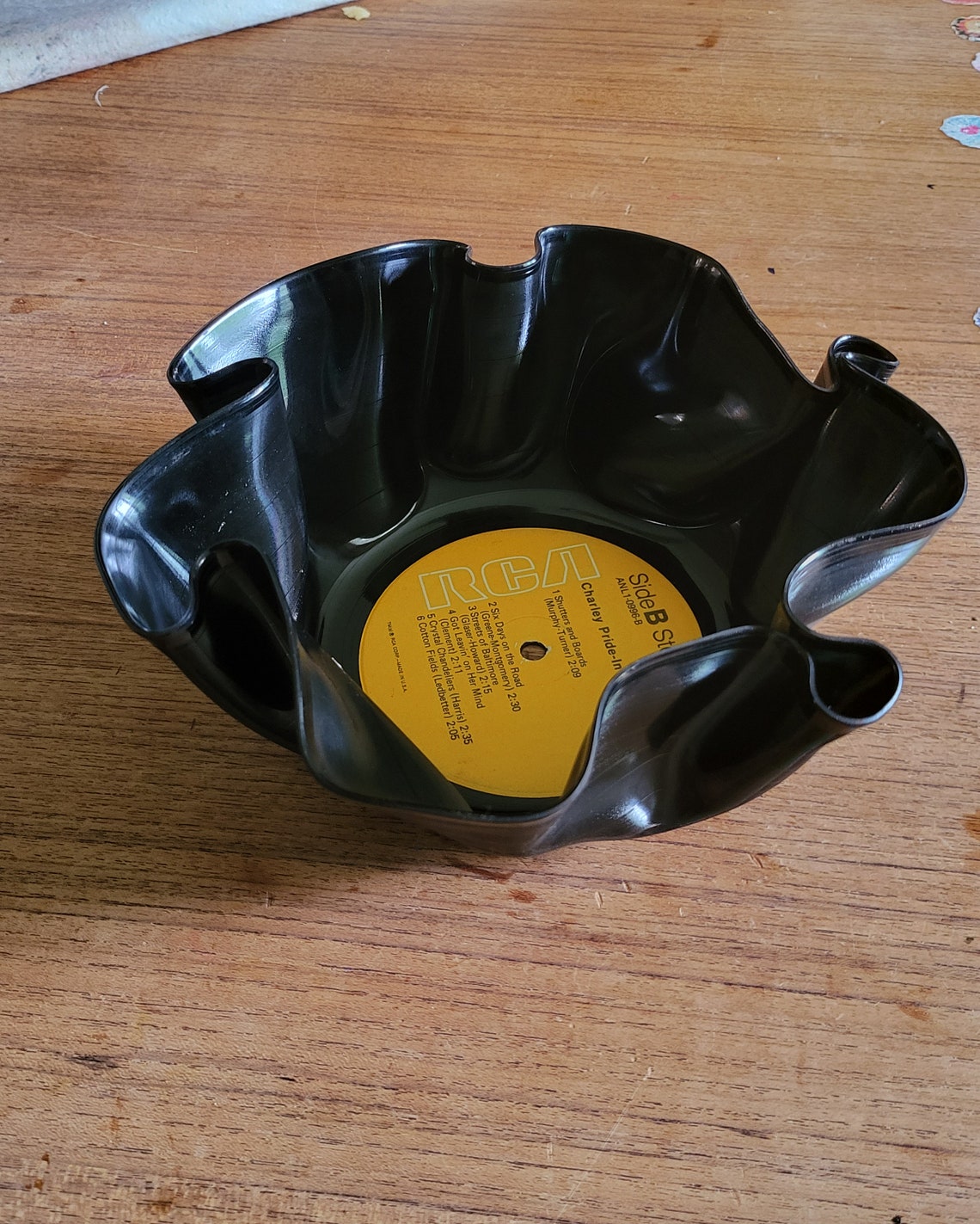 Record Bowl - Etsy
