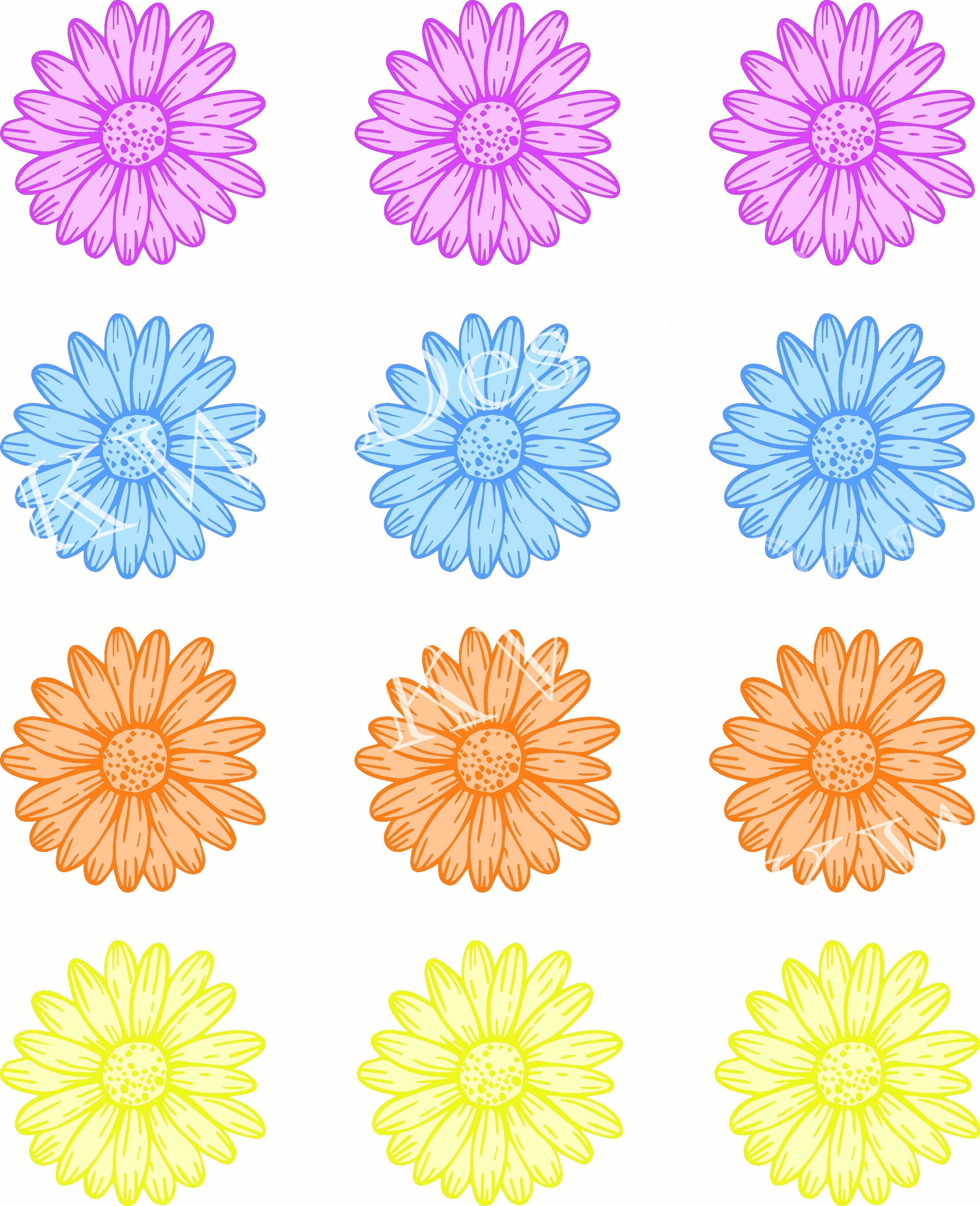 Daisy's PNG, Digital Download File, Print File, Spring Design, Spring ...