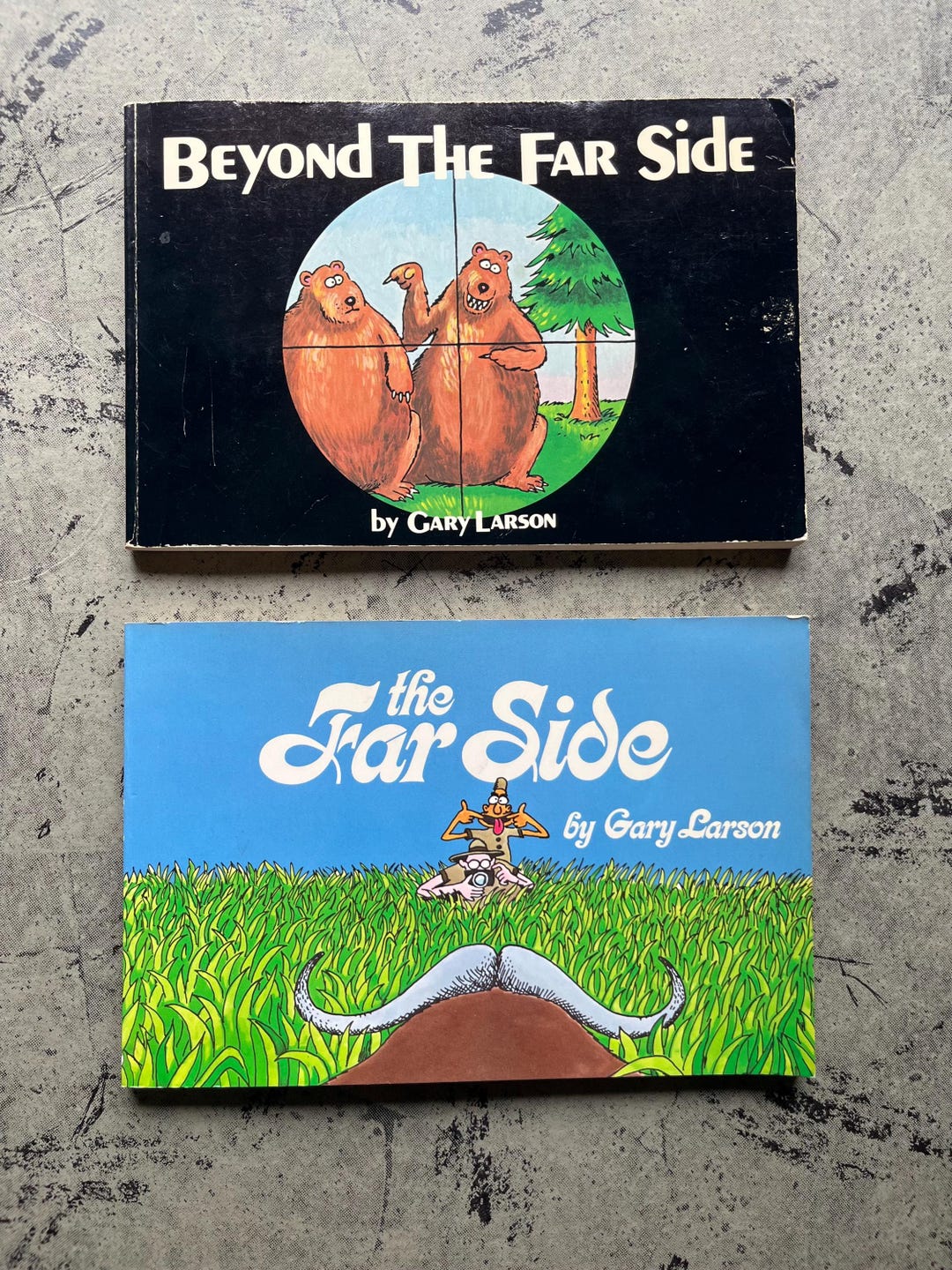 Vintage Far Side Books by Gary Larson Set of 2 - Etsy
