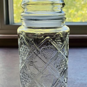 Vintage Smucker’s Anchor Hocking Jar Canister With Lid - Etsy
