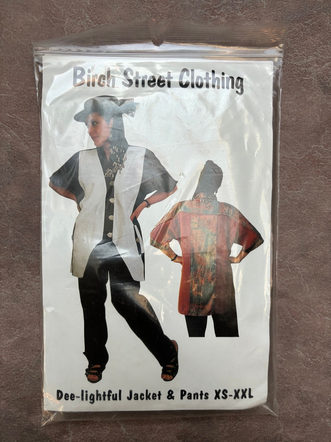 Vintage Birch Street Clothing Sewing Pattern Dee-lightful Jacket ...