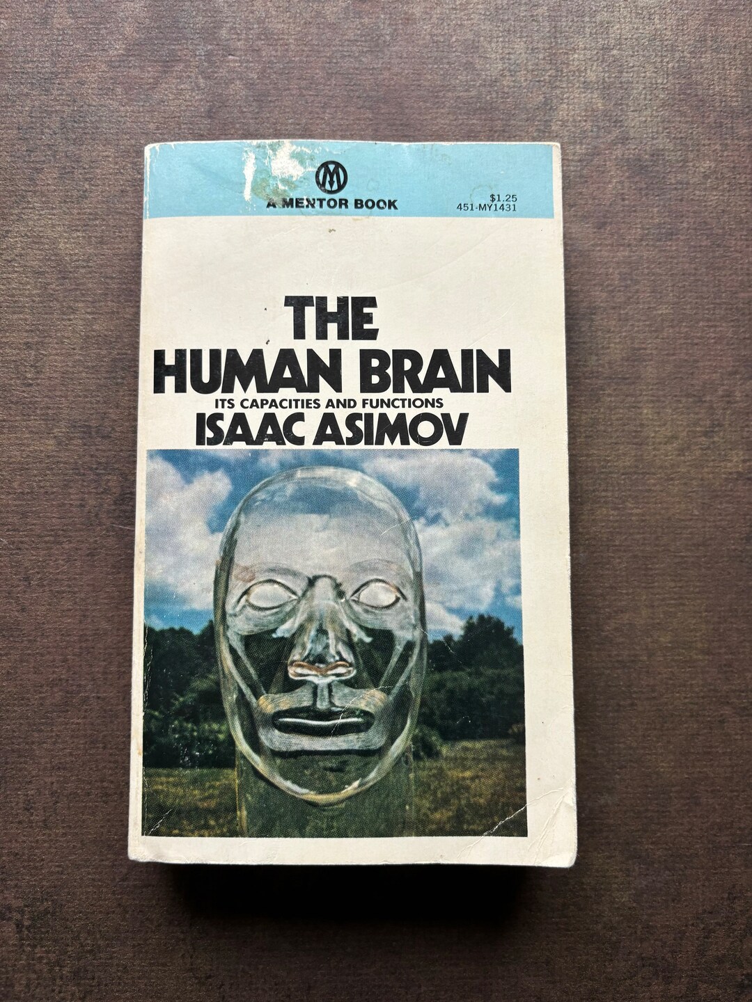 Vintage Paperback Book the Human Brain by Isaac Asimov - Etsy