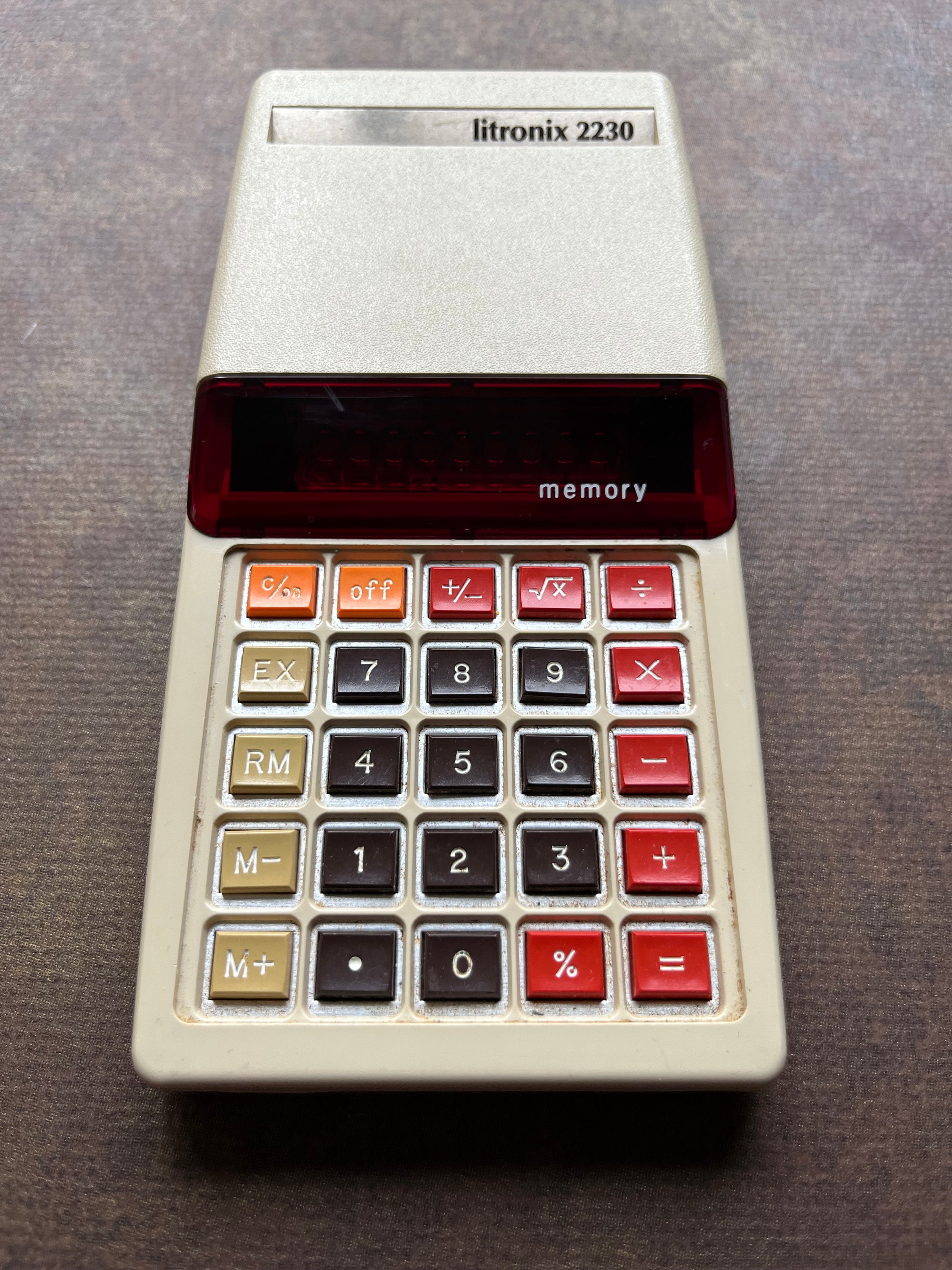 Vintage 1970's Litronix 2230 Calculator - Etsy