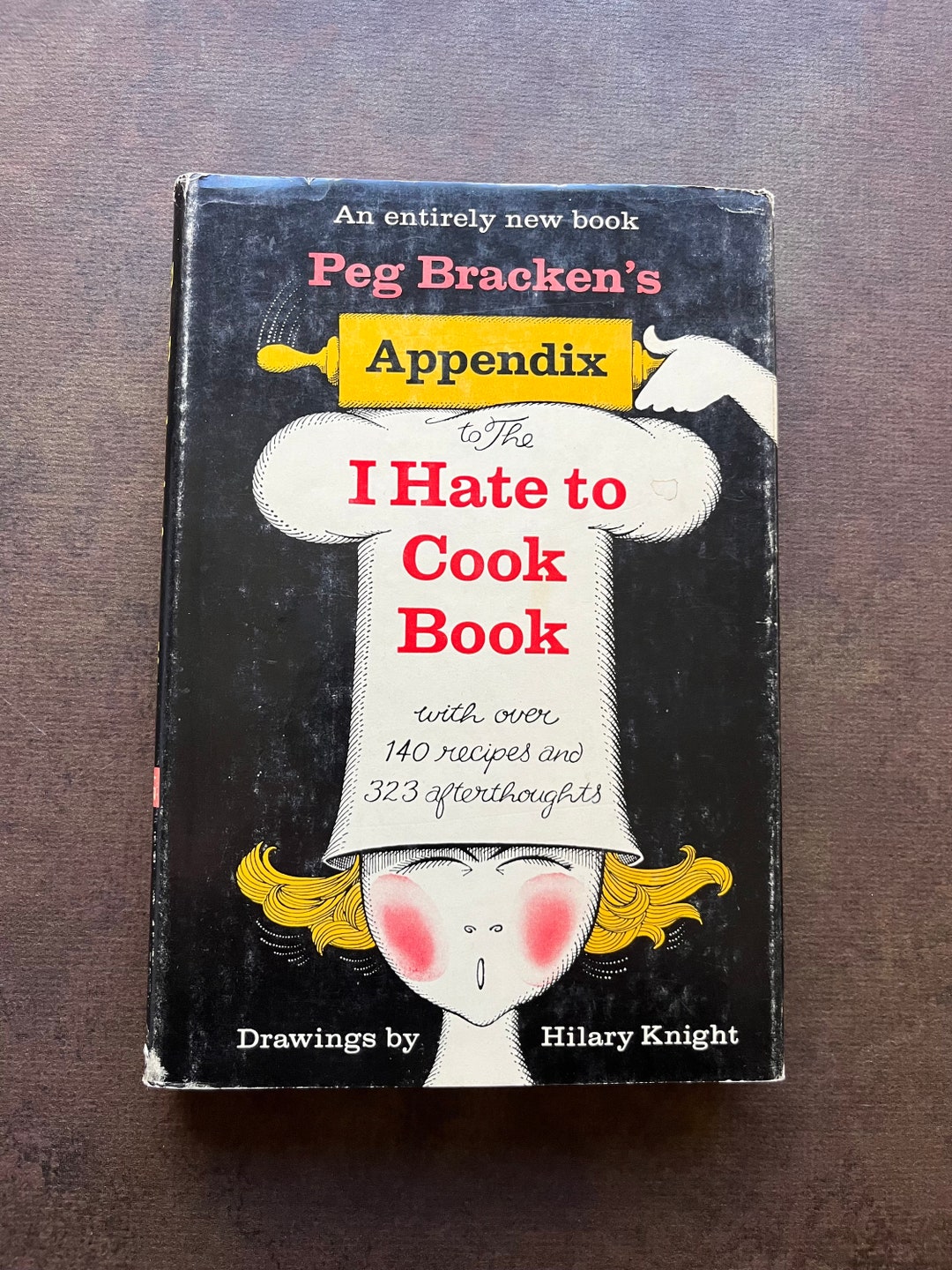 Vintage Hardcover Appendix to the I Hate to Cook Book by Peg Bracken - Etsy