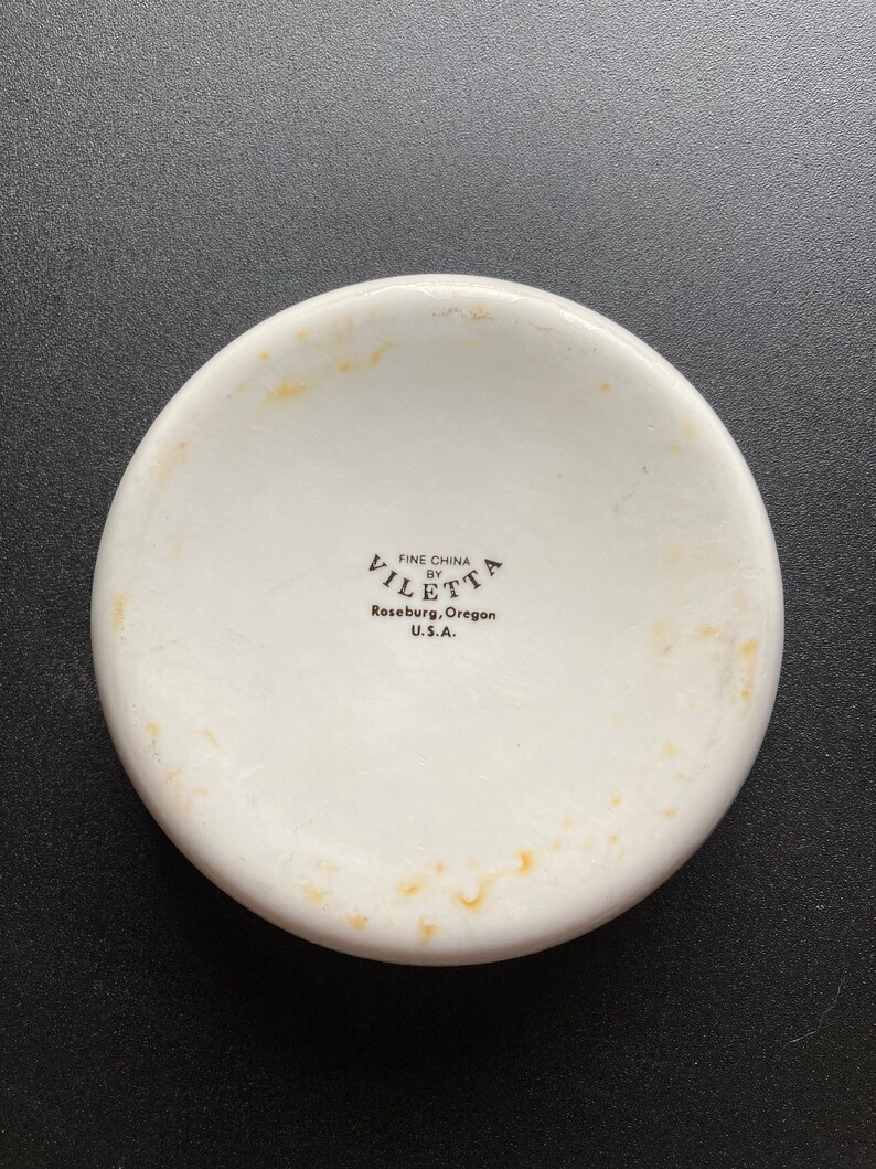 Vintage Fine China Bicentennial Ashtray by Viletta Roseburg - Etsy