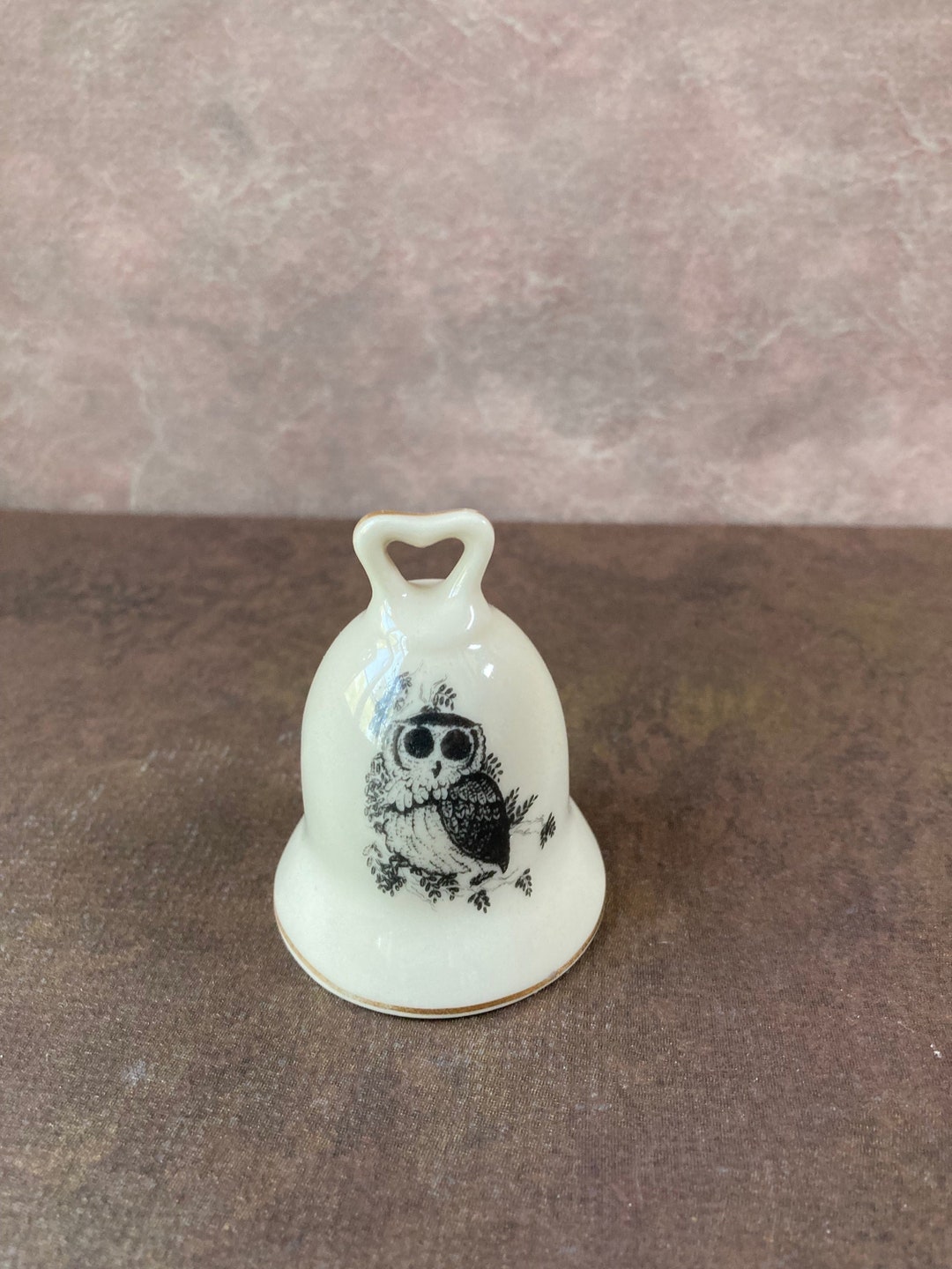 Vintage Small World Greetings Owl Bell - Etsy