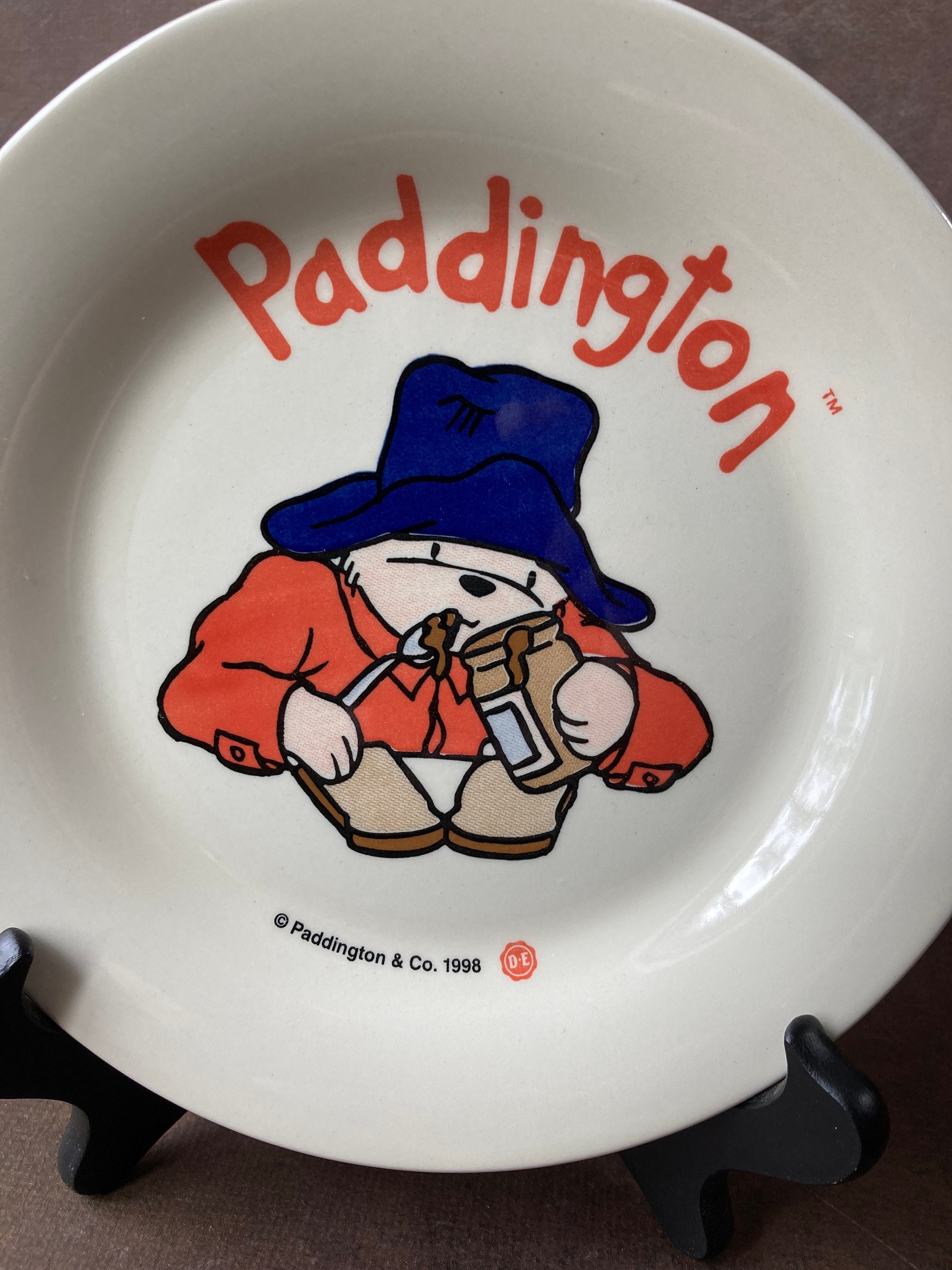 Vintage Paddington Bear Plate by Staffordshire 1998 - Etsy