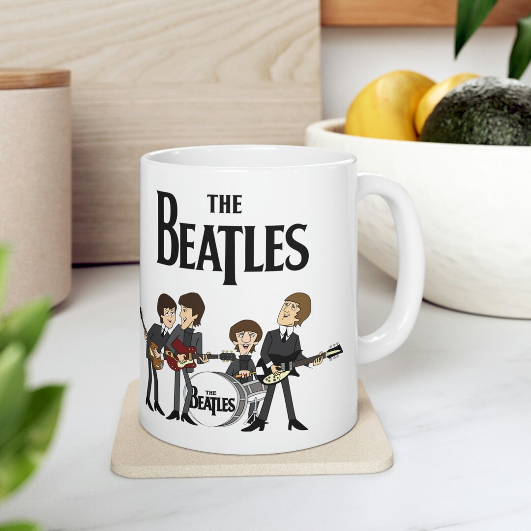 Retro Music, the Beatles Coffee Mug , Coffee Lovers, Vintage Gift ...