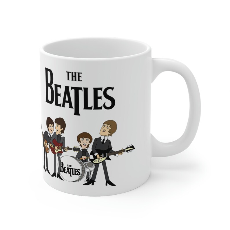 Retro Music, the Beatles Coffee Mug , Coffee Lovers, Vintage Gift ...