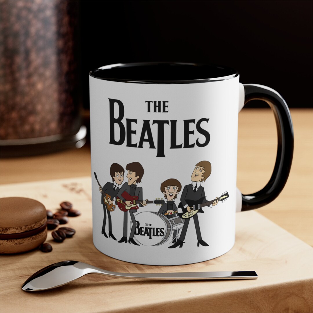 Retro Music, the Beatles Coffee Mug , Coffee Lovers, Vintage Gift ...