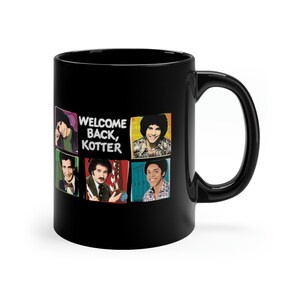 Retro 70's TV, Welcome Back Kotter, Sweathogs, Funny Gift Mug, Gifts ...