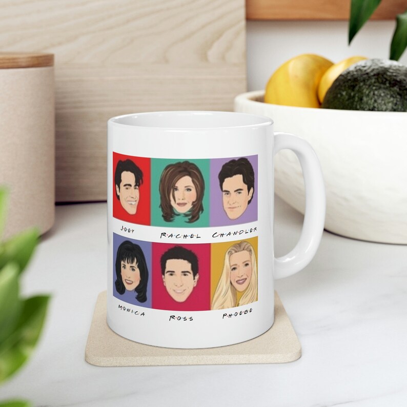 Retro TV Friends Coffee Mug 90's Retro TV Gift Classic - Etsy