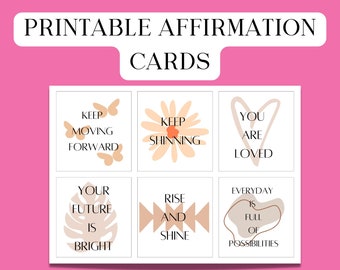 Funny Affirmation Cards Printable, Positivity Cards for Daily ...