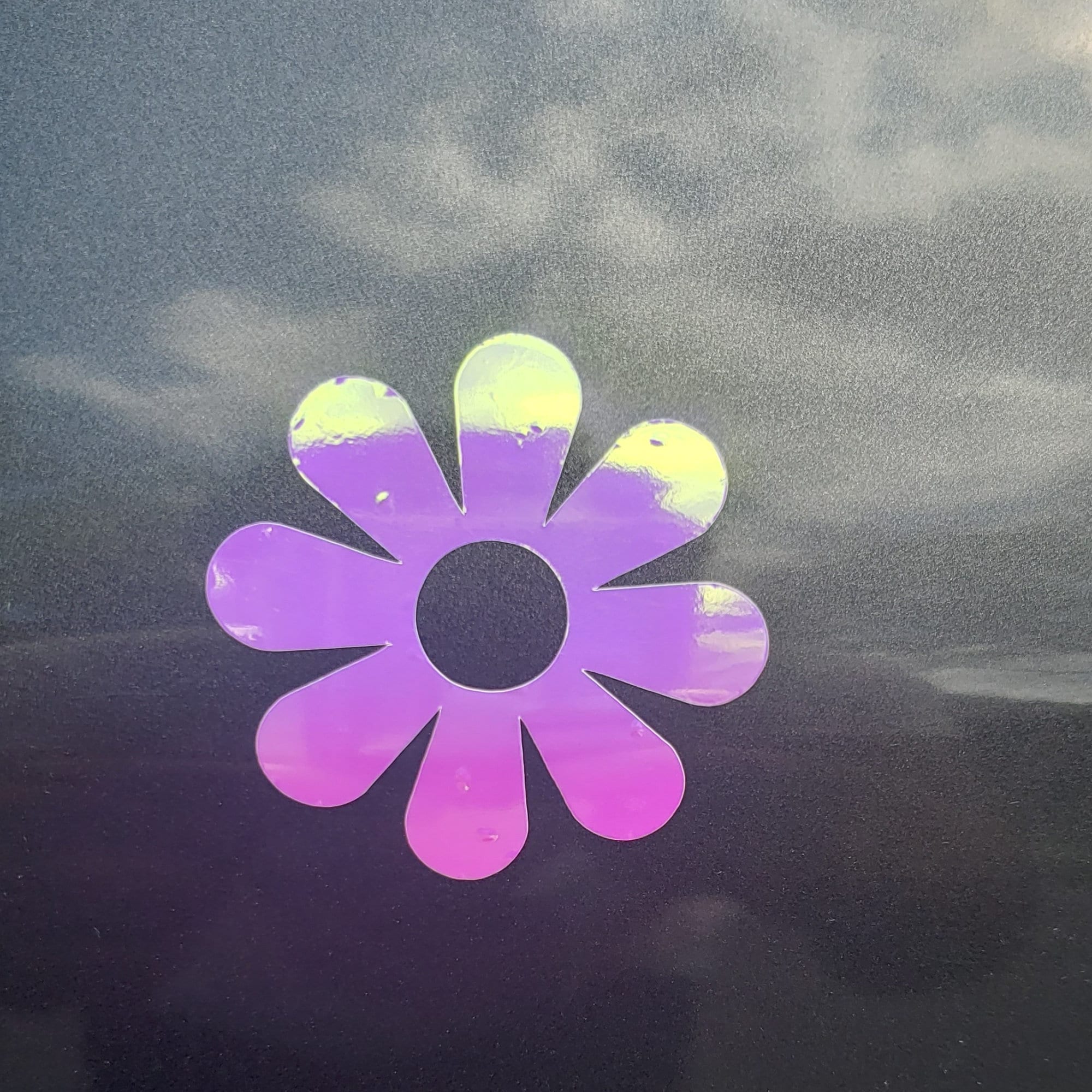 Holographic Decals, Hippie Flower Decals, Set of 14, Hippie Car ...