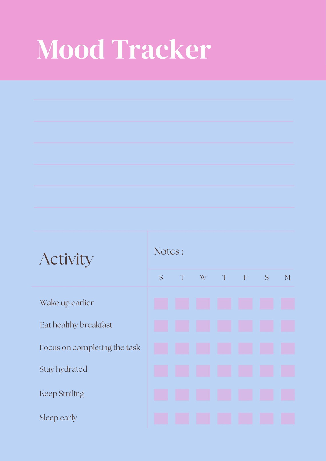 ADHD Blank Digital Planner Use on Tablet/ipad or Printable - Etsy