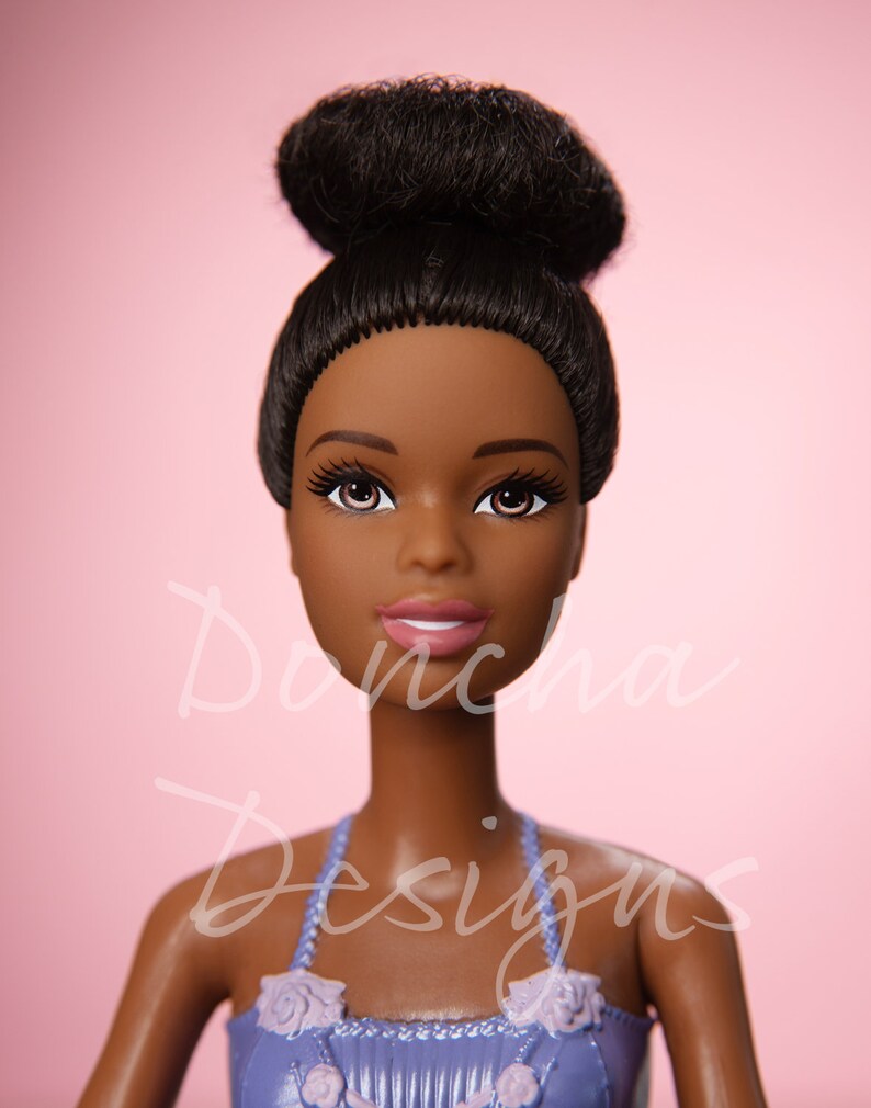 African American Doll Portrait Photo Printable Wall Art - Etsy