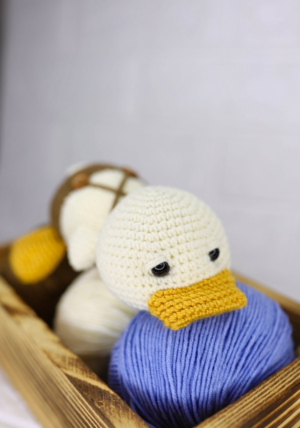 Amigurumi Duck Yellow Beak Crochet Pattern Amigurumi DIY english PDF - Etsy