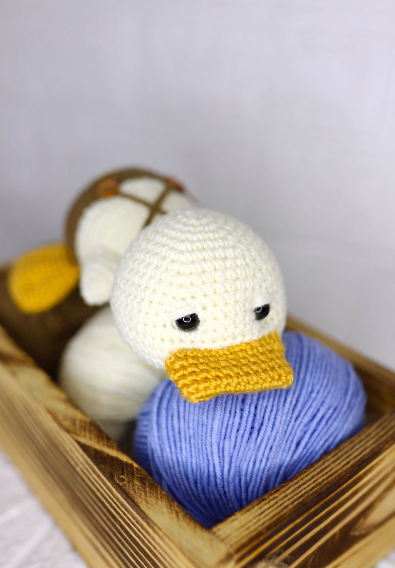 Amigurumi Duck Yellow Beak Crochet Pattern Amigurumi DIY english PDF - Etsy