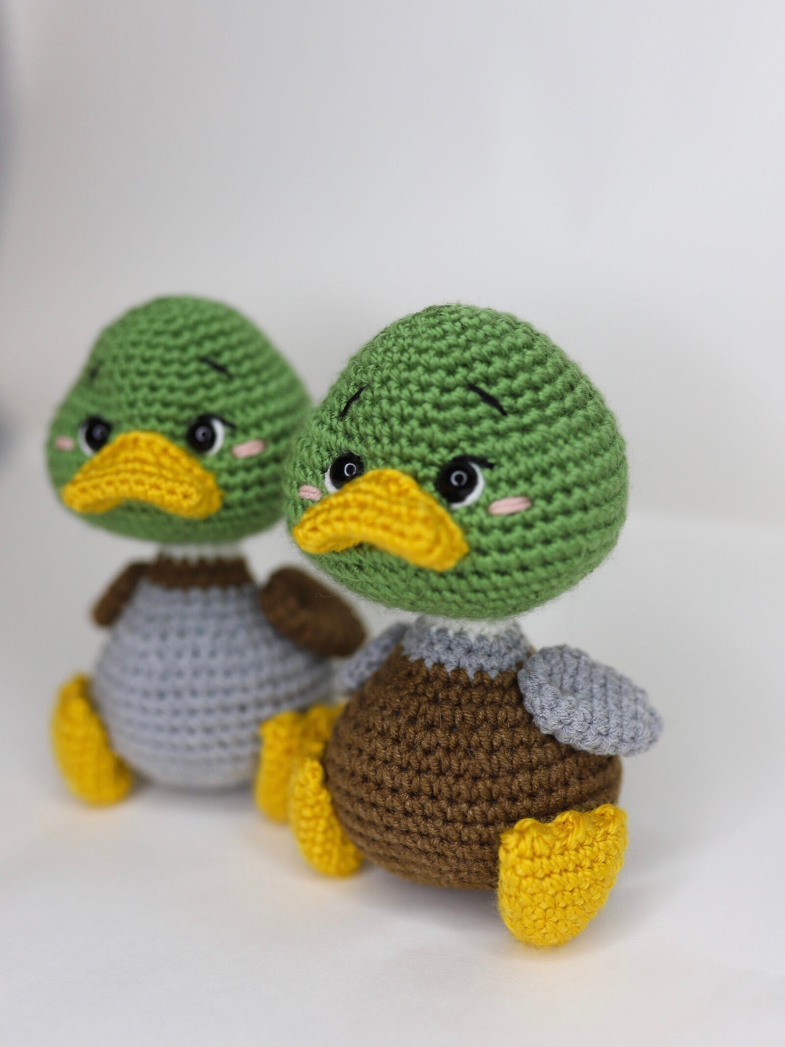 Amigurumi Duck Drake Pattern Amigurumi Pdf ENGLISH - Etsy